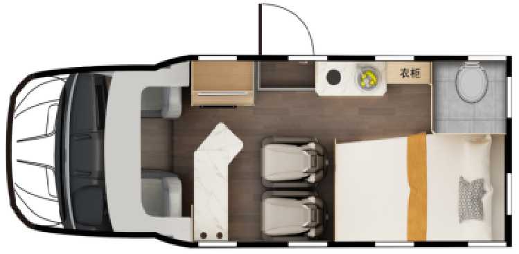 C520豪华版T型-宇通房车官网